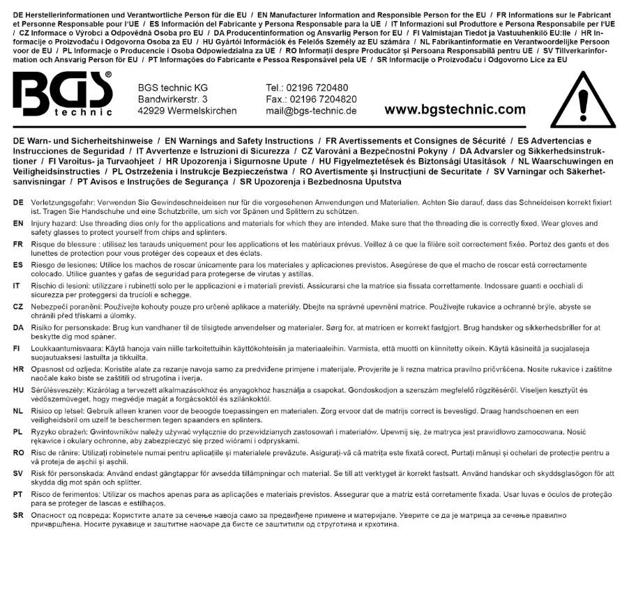 Köp Gängsnitt, M10 med olika stigning hos Lapplandimporten